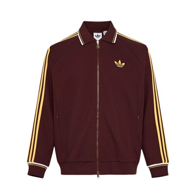 adidas originals M COACH TRACK TOP 宽松拉链针织夹克KV8865