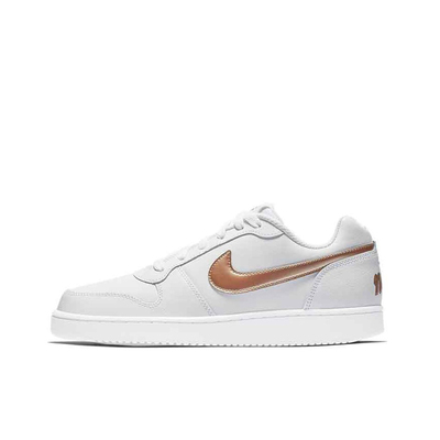 Nike EBERNON Low 简约舒适 包裹性防滑 低帮 板鞋 女BV1156-100