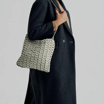 Dragon单肩包牛皮法式铜钱复古