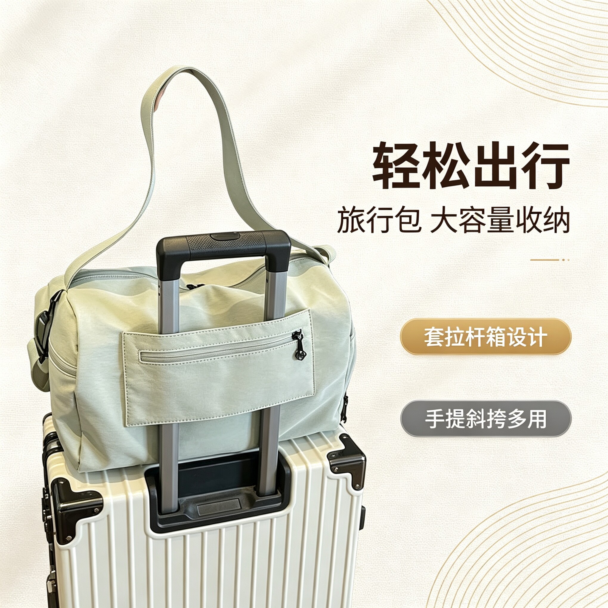 健身包流行专用干湿分离行李袋游泳包舞蹈包新款男女士瑜伽包
