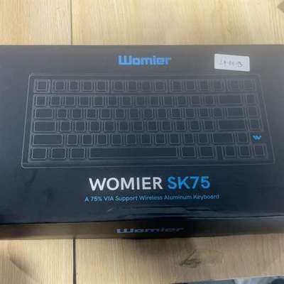 询价购-womier SK75 机械磁轴键盘 三模有线无线