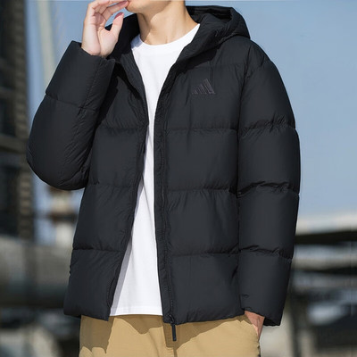 阿迪达斯男子防风保暖羽绒服外套