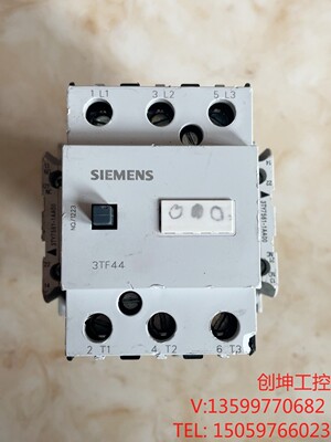 （创坤设备）西门子直流接触器 3TF4422-0B 线圈24VDC 二手议