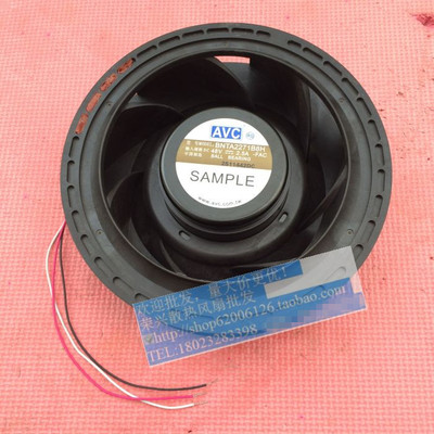AVC  BNTA2271B8H-FAC  48V 2.5A 120W 3线离心风扇 涡轮风机