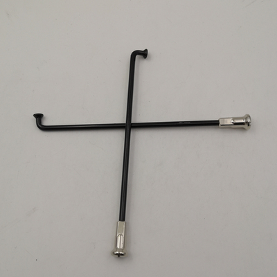 8号/8G直径4.0mm弯头304不锈钢材质黑摩托车车轮辐条钢丝(定做)