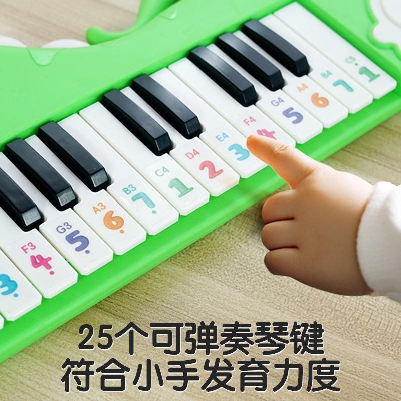 新生婴儿玩具岁钢琴早教恐龙男礼物个健身3-架器益智女宝宝-06月1