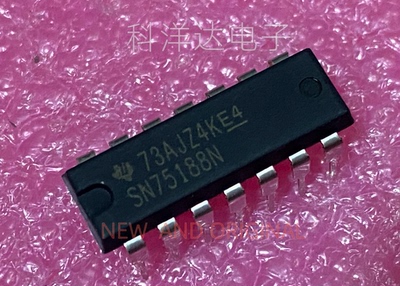 SN75188N   线路驱动器 接收器芯片 直插DIP14 BOM配单一站式采购