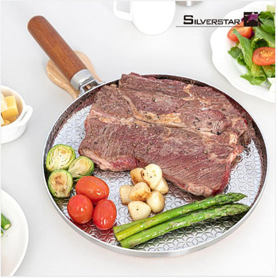 silverstar304不锈钢牛排吐司锅