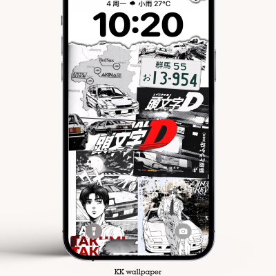 K1625  头文字D AE86 壁纸  4K高清手机iPhone壁纸
