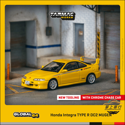 TarmacWorks TW-Honda Integra TYPE R DC2 MUGEN汽车模型1:64