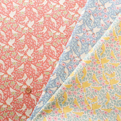 日本进口纯棉tilda碎花2026song bird拼布艺娃衣手作服装印花面料