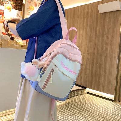 双肩包mini小包女2021新款可爱软