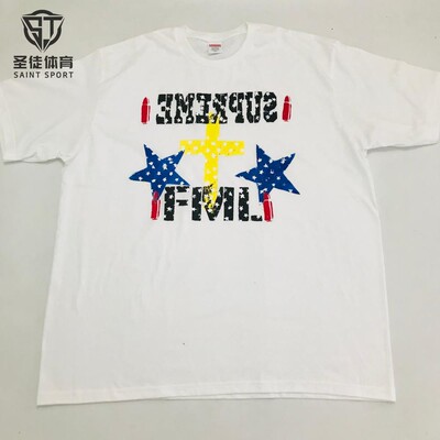SupremeFML卡通logo短袖