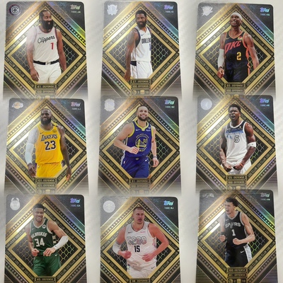 NBA球星卡2024-25Topps Match Attax系列100俱乐部特卡全套及单卡