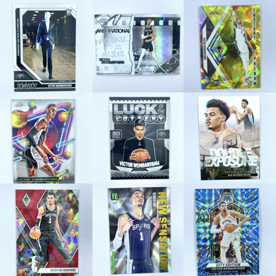 文班亚马球星卡专集（200种） 新秀RC 正版NBA篮球 帕尼尼 topps