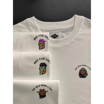 官网折扣 余文乐NFT同款MADNESS短袖T恤亲友限定头像日系纯棉宽松
