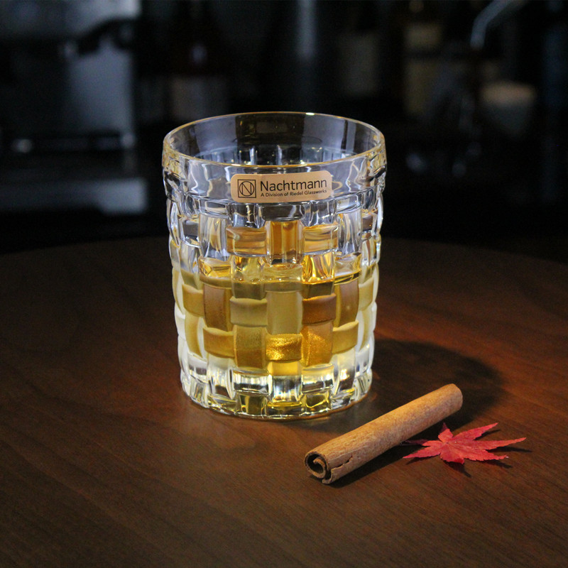 NachtmannI德国进口水晶威士忌杯 洋酒杯编织创意啤酒杯鸡尾酒杯