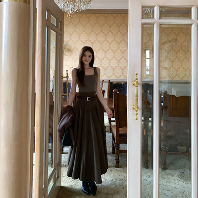 Lienni多片拼接羊毛呢套装