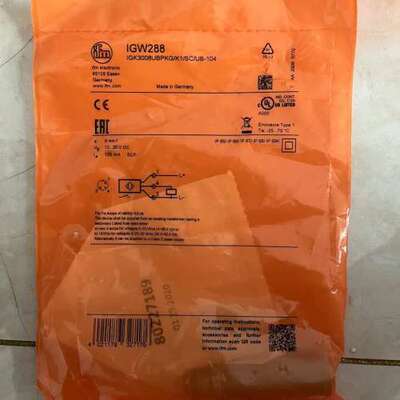 检修易福门接近开关全新IGW288详询