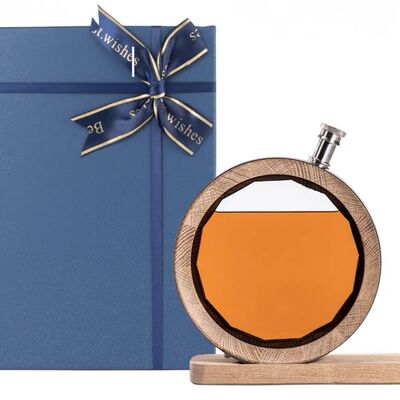 美宝威士忌琉璃橡木桶高档礼品