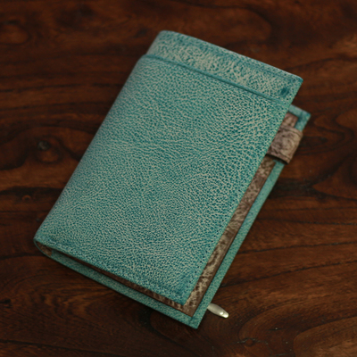 复刻全新 限定薄荷巧克力牛皮m5a7活页笔记本皮收纳 ashford款