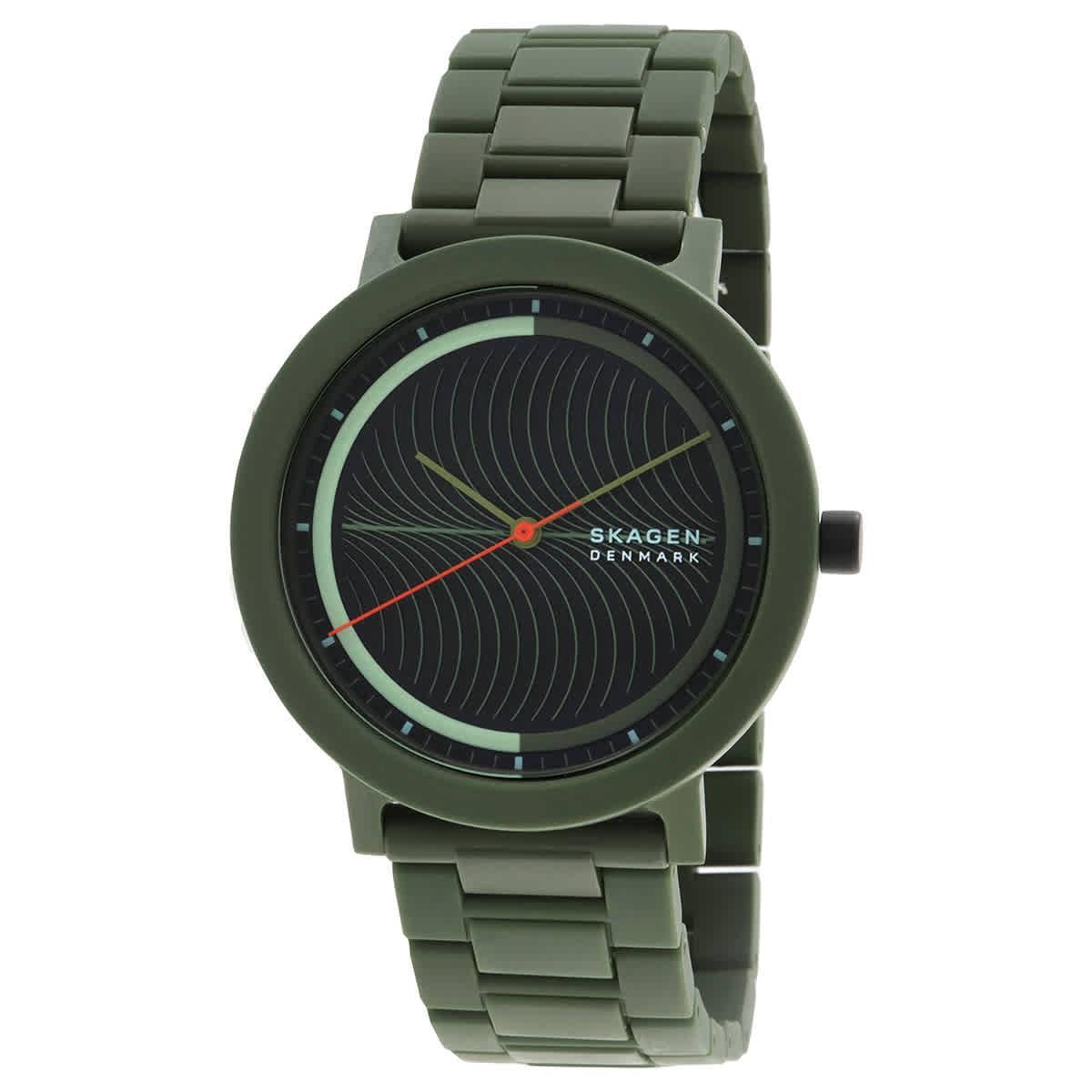 Skagen Aaren石英绿色表盘男士手表SKW6771
