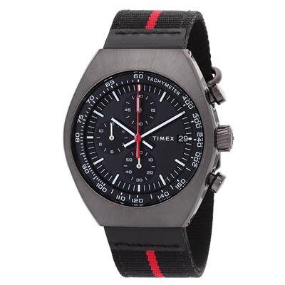 天美时Timex TW2W50200VQ男手表Legacy Tonneau计时表石英