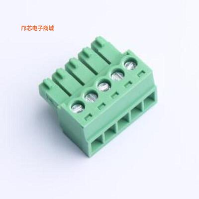 ZX-DGK-3.5-5P -[(全新原装3.5mm 1x5P 排数:1