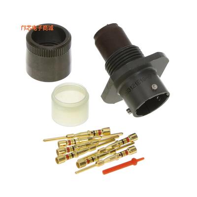 MS3121E10-6P -[(全新原装CONN RCPT MALE 6POS GOLD CRIMP