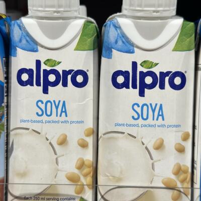 代购国外进口 ALPRO豆奶 原味/SOYA original 250毫升*6瓶