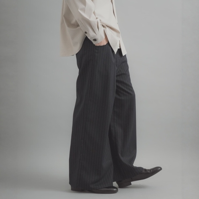 日本代购 SENSE OF PLACE 圆口袋单褶宽松休闲裤 AA26130-1041006