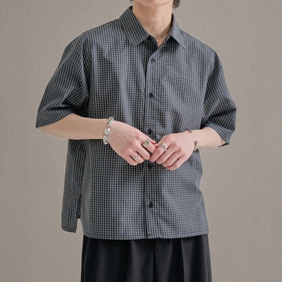东京胖黄瓜日本代购 epnok 基础款短袖衬衫 661557