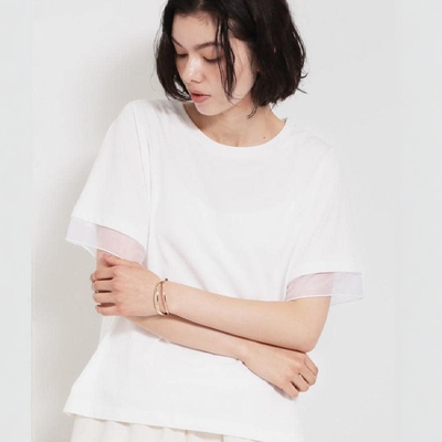 日本代购 THE SHOP TK 女款 吸水速干短袖T恤 040-11500