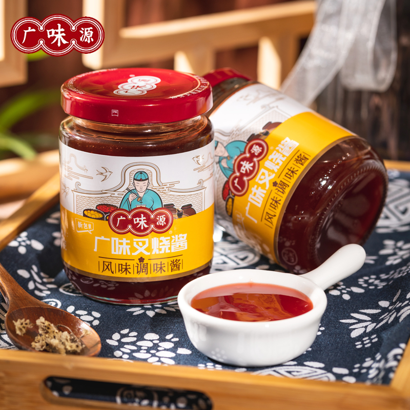 广味源广味叉烧酱270g腌制牛扒叉烧肉烧烤炒菜家用调料面调味酱_虎窝淘