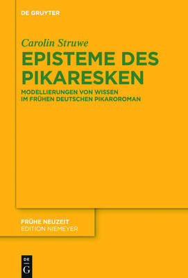 【预订】Episteme des Pikaresken 9783110437768