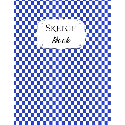 预订 Sketch Book: Checkered Sketchbook Scetchpad for Drawing or Doodling Notebook Pad for Creative Artists Blue White: 9