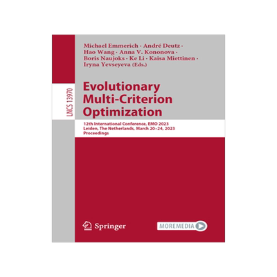 [预订]Evolutionary Multi-Criterion Optimization