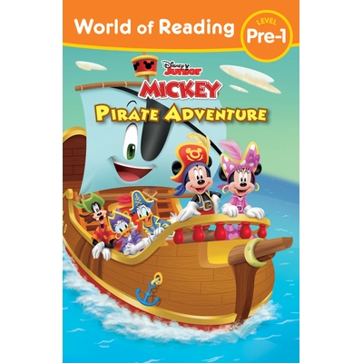 预订 Mickey Mouse Funhouse: World of Reading: Pirate Adventure 米老鼠游乐园：阅读世界：海盗冒险: 9781368094030