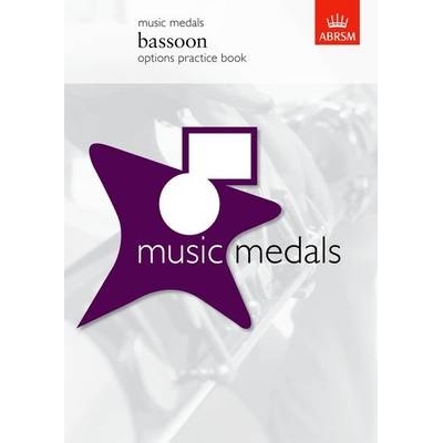 预订 Music Medals Bassoon Options Practice Book 音乐勋章巴松管选择练习书: 9781860965234