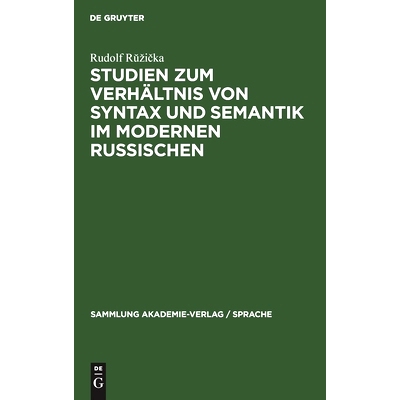预订 Studien zum Verhältnis von Syntax und Semantik im modernen Russischen: 9783112481752