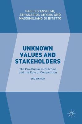 【预订】Unknown Values and Stakeholders