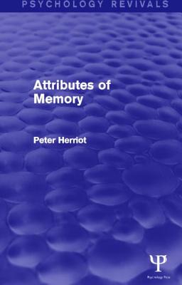 【预订】Attributes of Memory