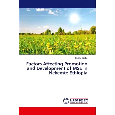 预订 Factors Affecting Promotion and Development of MSE in Nekemte Ethiopia: 9783659755361