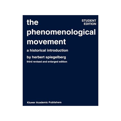 预订 The Phenomenological Movement