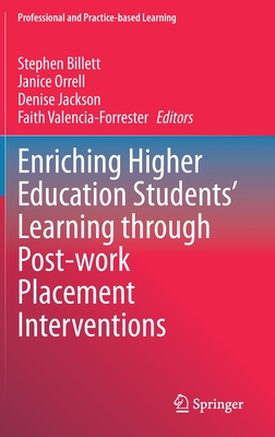【预订】Enriching Higher Education Students’ Learning through Post-work Placement Interventions
