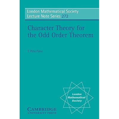 预订 Character Theory for the Odd Order Theorem 奇阶定理的性质理论 9780521646604