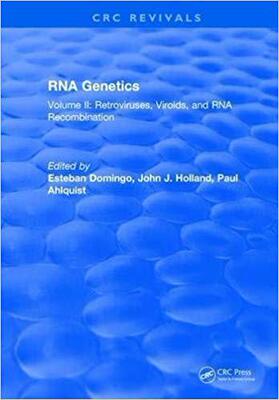 【预售】RNA Genetics: Volume II: Retroviruses, Viroids, and RNA Recombination