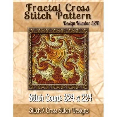 预订 Fractal Cross Stitch Pattern: Design No. 5241: 9781502876201