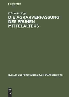 【预订】Die Agrarverfassung des frühen Mittelalters 9783828250659
