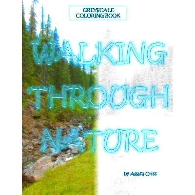 预订 Walking Through Nature Coloring Book: 50 Greyscale Images of Canadian Nature: 9781792079047
